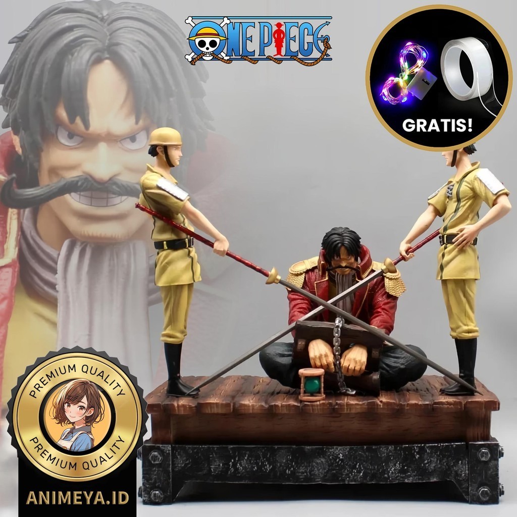 Action Figure Statue One Piece Gol D. Roger Execution Diorama Studio ...