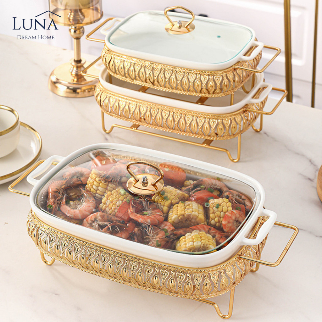 LUNA [Regal Serveware Platter] Hari Raya Dulang Makanan & Peralatan ...