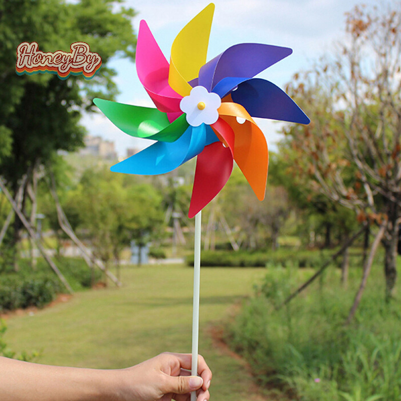honeybird Garden Yard Party Outdoor Windmill Wind Spinner Ornament ...