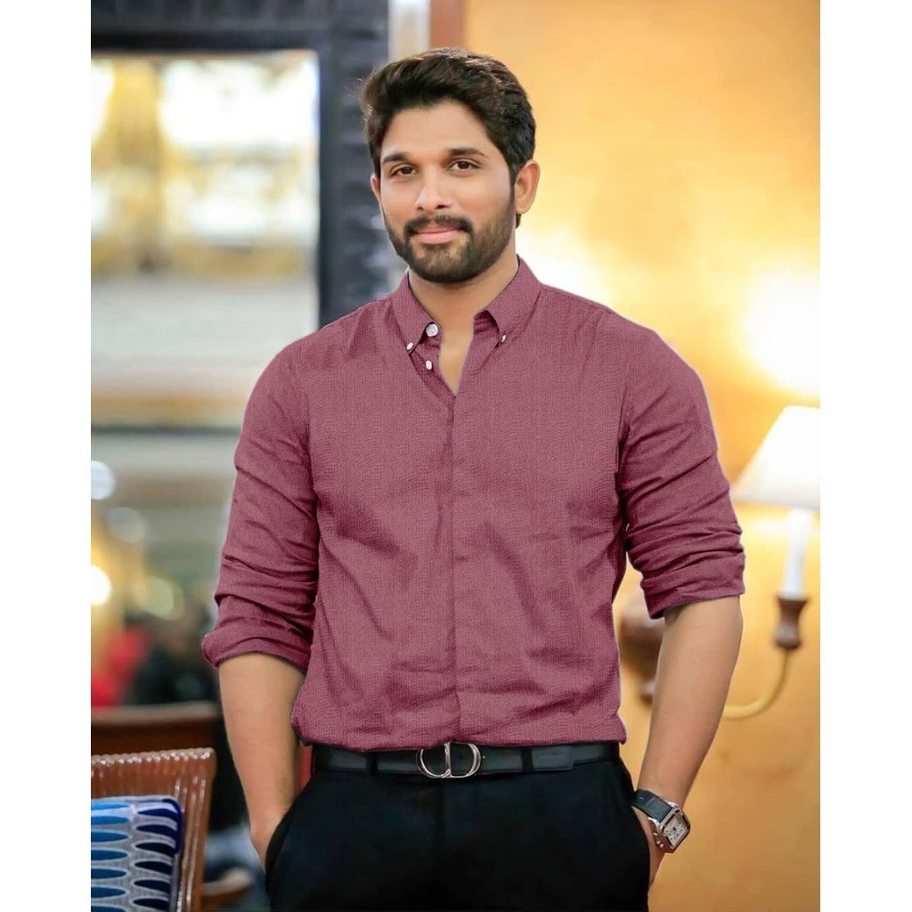 (Ready Stock) Men'S Long Sleeves Cotton Shirt Collection For Men'S ...