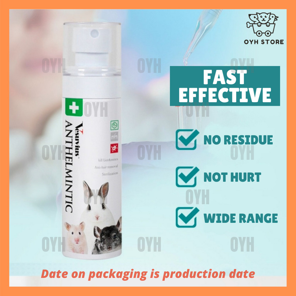 JONSANTY ORIGINAL MITES SPRAY PET SPECIALIZED SKIN DISINFECTANT LICE ...