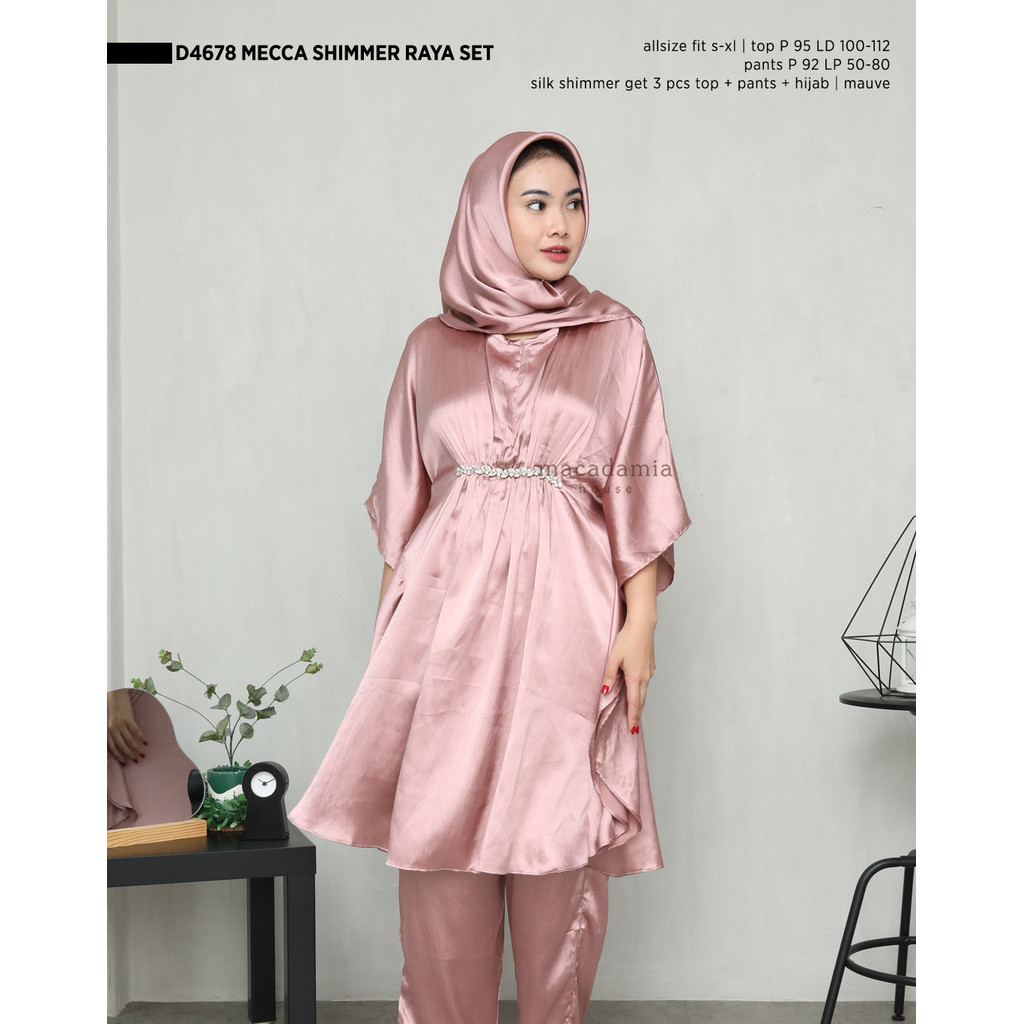 Macadamia House - D4678 Mecca Shimmer Raya Set | Shopee Malaysia