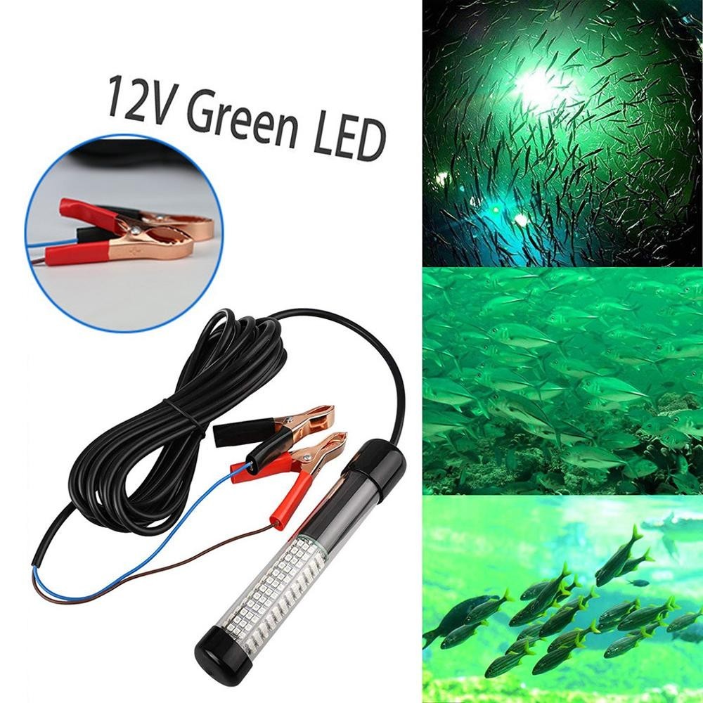 1000Lumens Lure Bait 10W Night Fishing Finder Lamp Light shads fishing ...