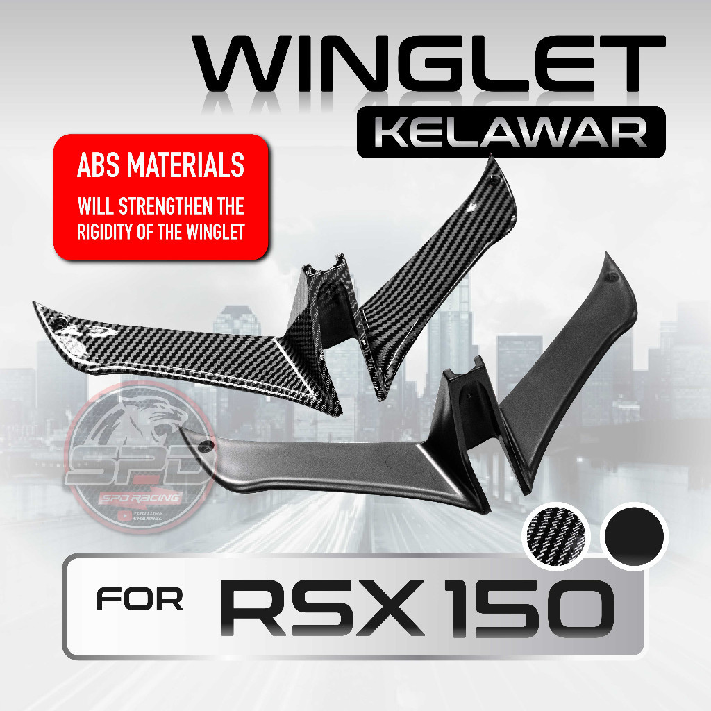 Winglet Kelawar ABS for RS-X 150 / Winner X | Shopee Malaysia