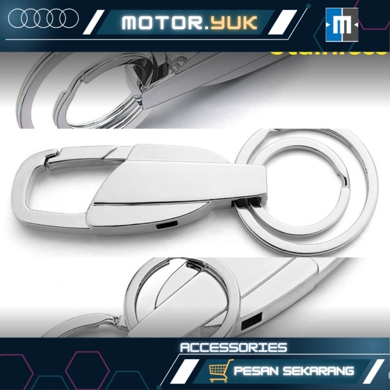 GANTUNGAN Carabinal Stainless Keychain Nmax turbo neo s Adv 160 Pcx 160 ...