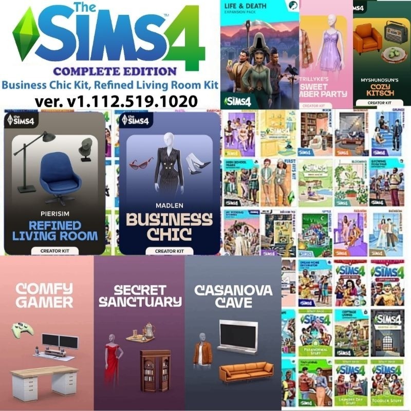 [PC GAME] The Sims 4 Complete Edition v1.112.519.102 Business Chic ...