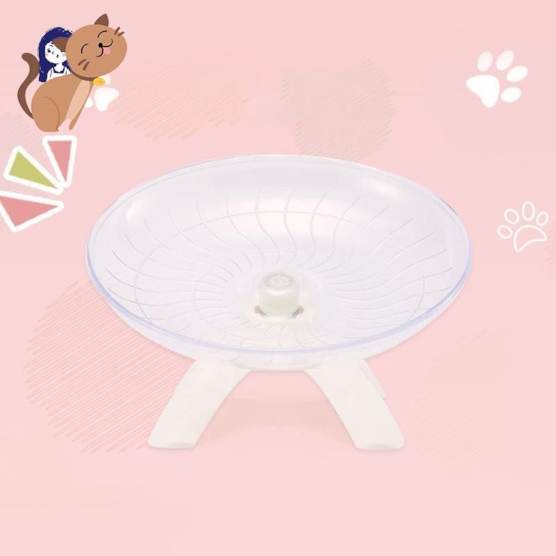 Pet Hamster Flying Saucer Exercise Squirrel Wheel Mouse Running Disc ...