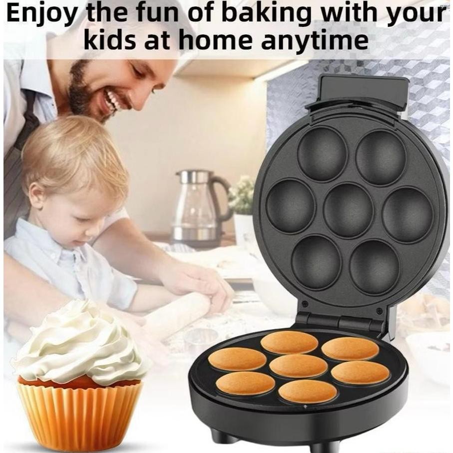 Cupcake Maker Electric Cupcake Machine 1000W Cake Pop Maker Non-Stick ...