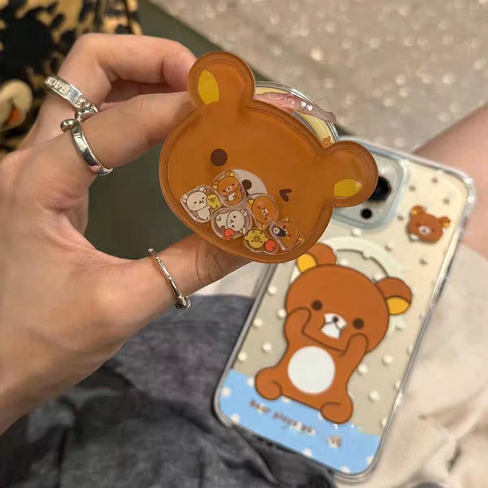Anime Rilakkuma Stand Mobile Magnetic Phone Griptok Grip Tok Stand ...