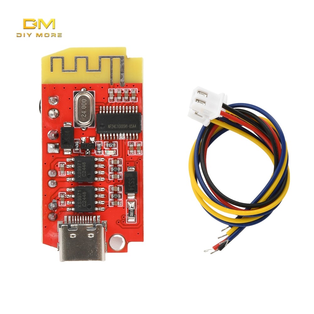DIYMORE CT14 Miniature Stereo BT Amplifier Board F-Class 5W+5W Audio ...
