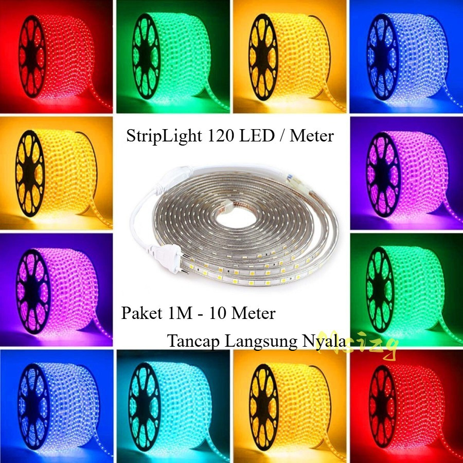 MATA Striplight Package of 120 LEDs Instantly Lights Anti-Friction Eyes ...