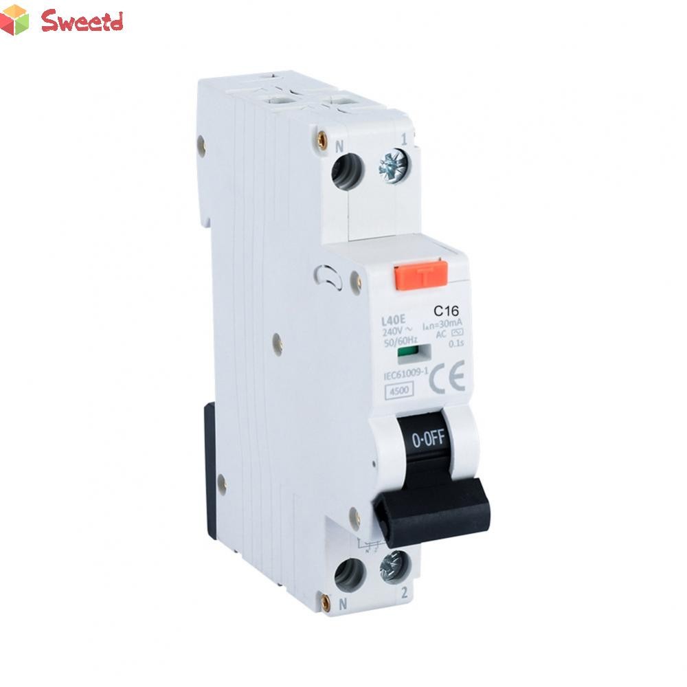 【SWTDRM】Compact Design RCBO Circuit Breaker at 230V and Rated at 16A ...