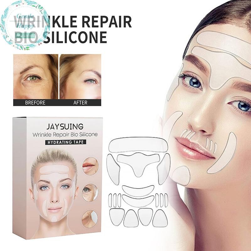 GentleHappy Reusable Face Wrinkle Remover Tapes Anti-Wrinkle Face ...