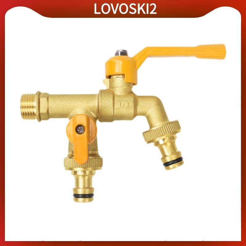 [LovoskiacMY] Washing Machine Faucet Double Spout Easy Installation ...