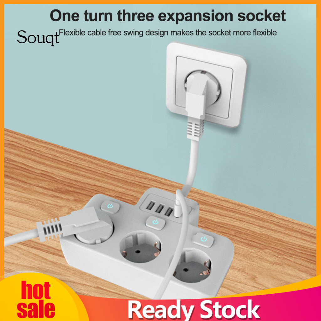 SQ Socket Fast Charging Plug Adapter Universal Travel Plug Adapter with ...