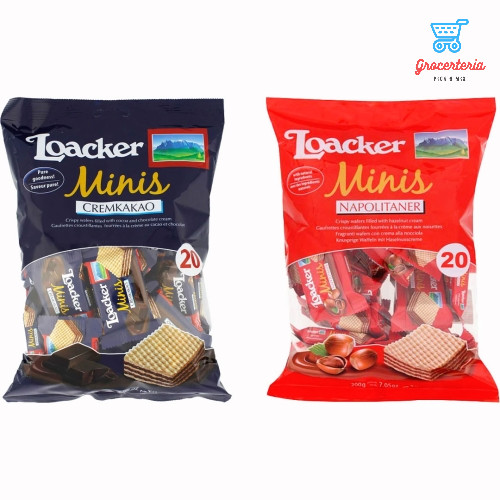 Loacker Classic Minis Cremkakao / Napolitaner 200g 20pcs | Shopee Malaysia