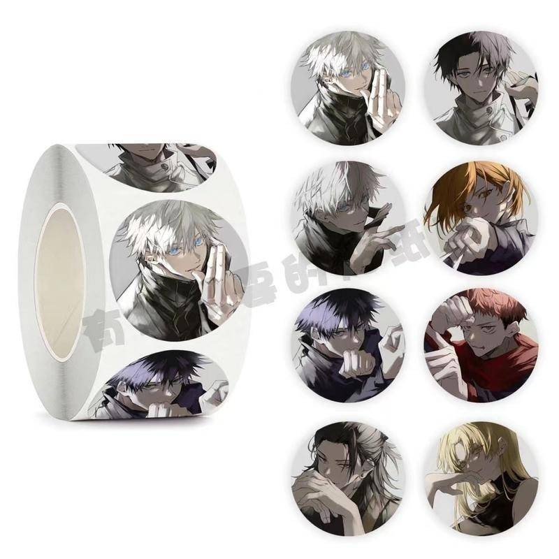 500Pcs/Set Anime Jujutsu Kaisen Stickers School Supplies Reward Cute ...