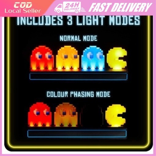 Pixel Lamp Visual Illusion 3D Game Icon Light Birthday Voice controlled ...