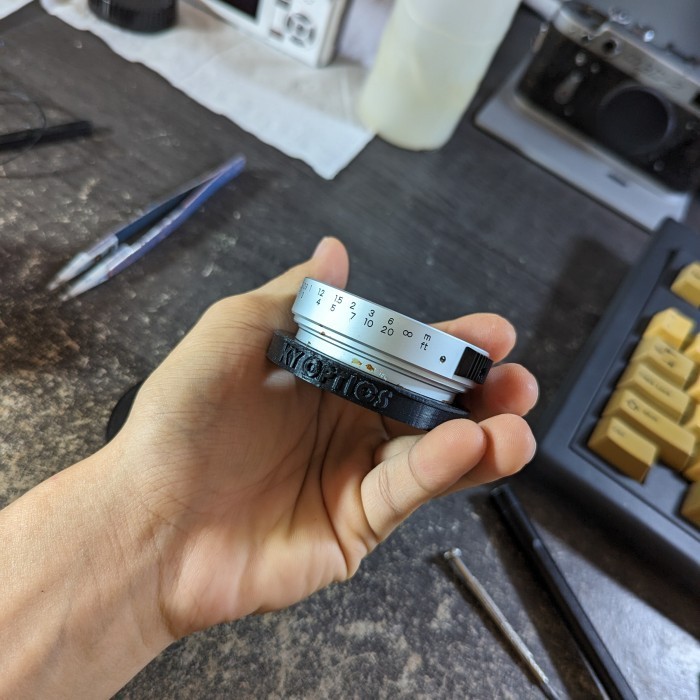 Ky Optics Lens Helicoid 58mm L Mount MFT NEX Sony E Fuji Canon Nikon ...