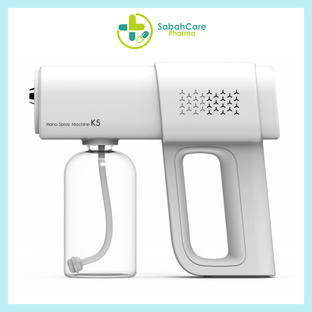 SABAHCARE K5 PORTABLE NANO ATOMIZER (WIRELESS) MIST SPRAY MACHINE ...