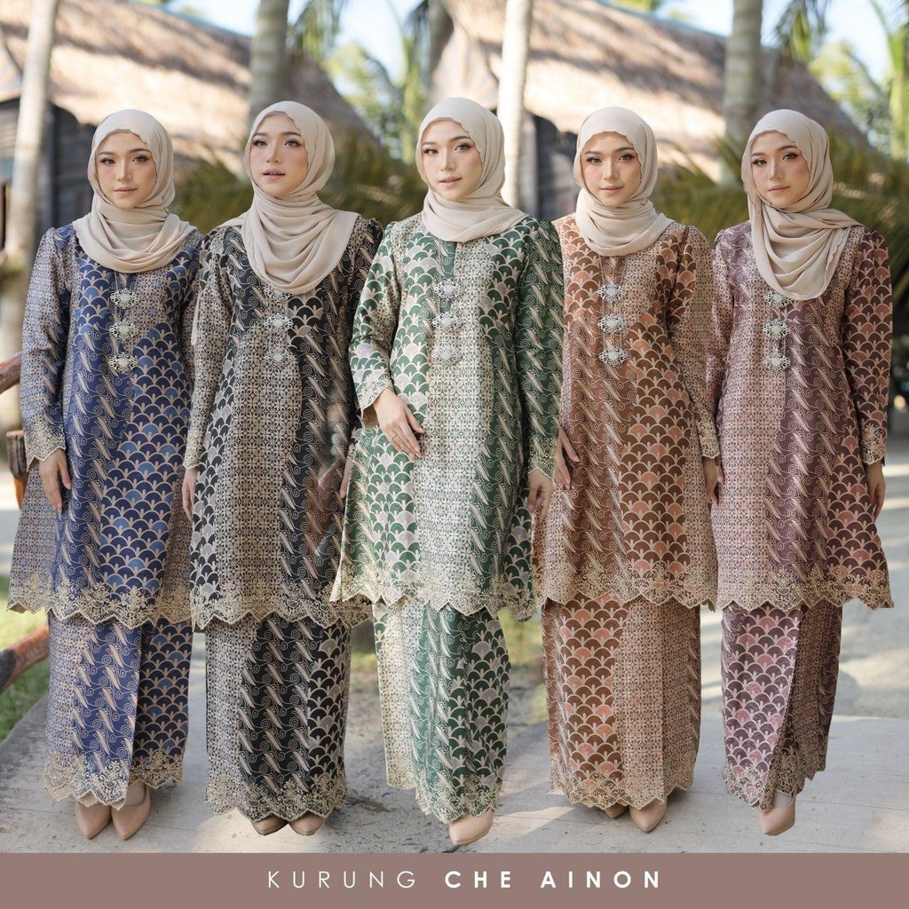 KURUNG CHE AINON | KURUNG BATIK | BATIK SUTERA DOLBY | BATIK SUTERA ...