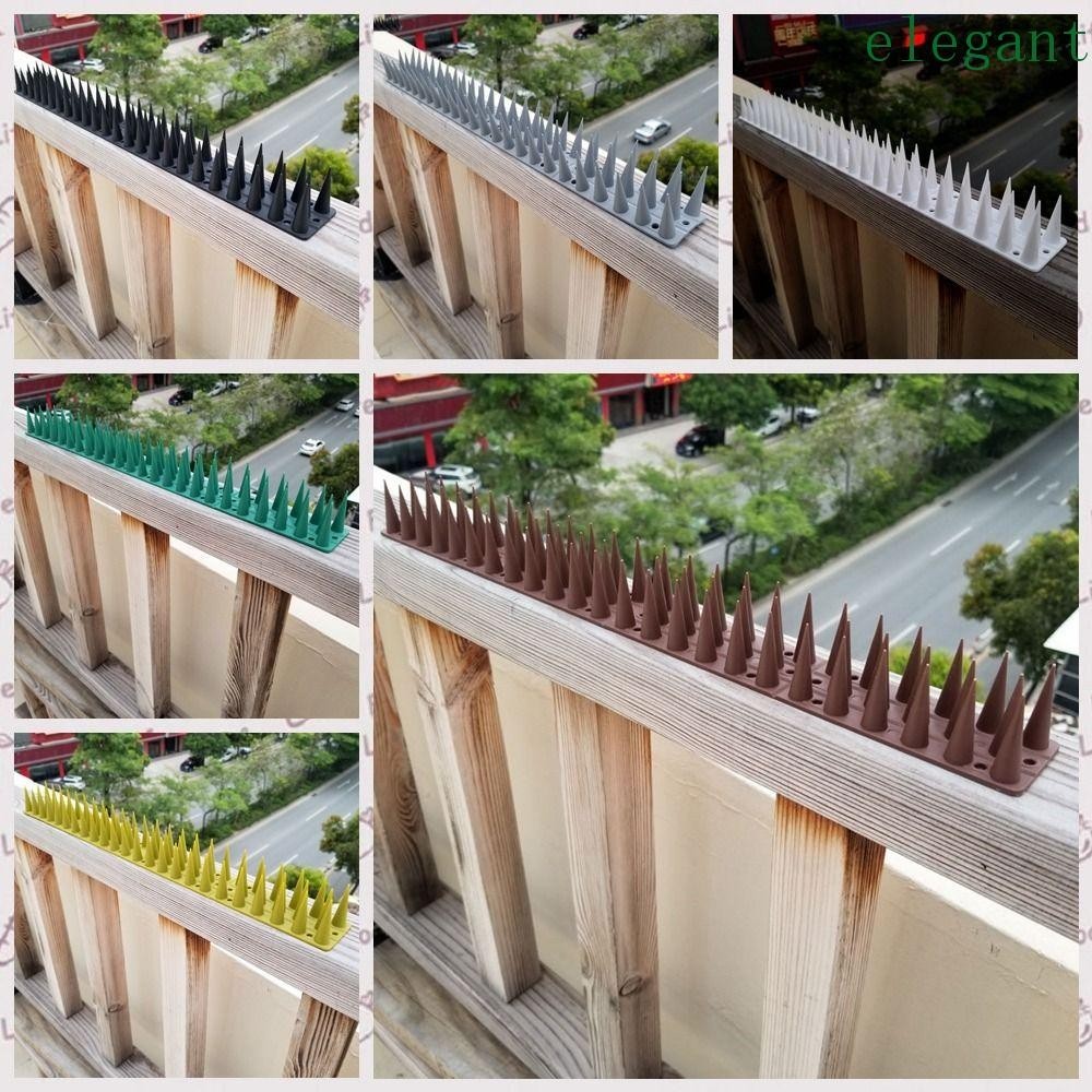 ELEGANT Bird Repellent Thorn, Colorful Rectangle Anti Climb Wall Spikes ...