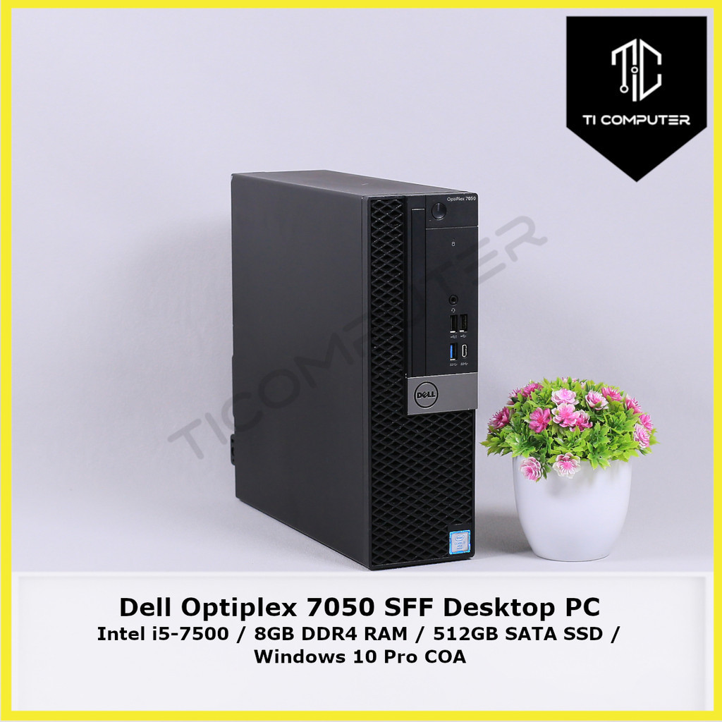 Dell Optiplex 7050 SFF Intel Core i5-7500 8GB RAM 256GB SSD Desktop PC ...