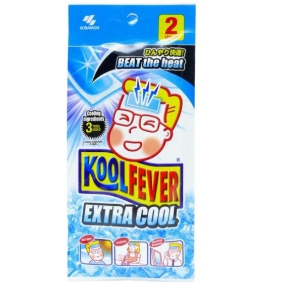 Kobayashi Kool Fever Extra Cool 1 Piece (2 Sheets) | Shopee Malaysia