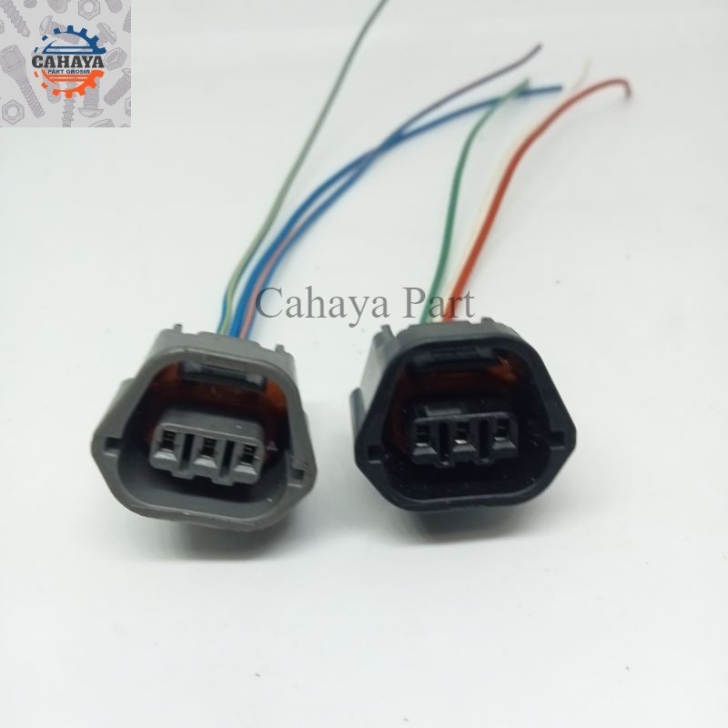 Tvs CABLE Socket TPS KAWASAIK NINJA 250 PIN 3 WATERPROOF/TPS CONNECTOR ...