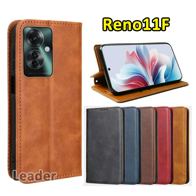 New Model OPPO Reno11F A60 Case Flip Stand Lockable For Reno 11F 5G ...