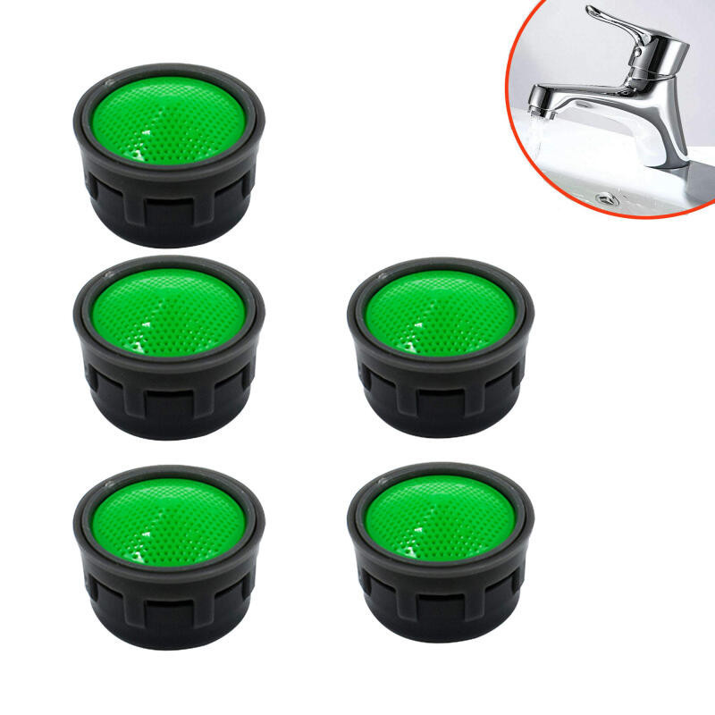 5Pcs Faucet Aerator Flow Restrictor Replacement Parts Insert Sink ...