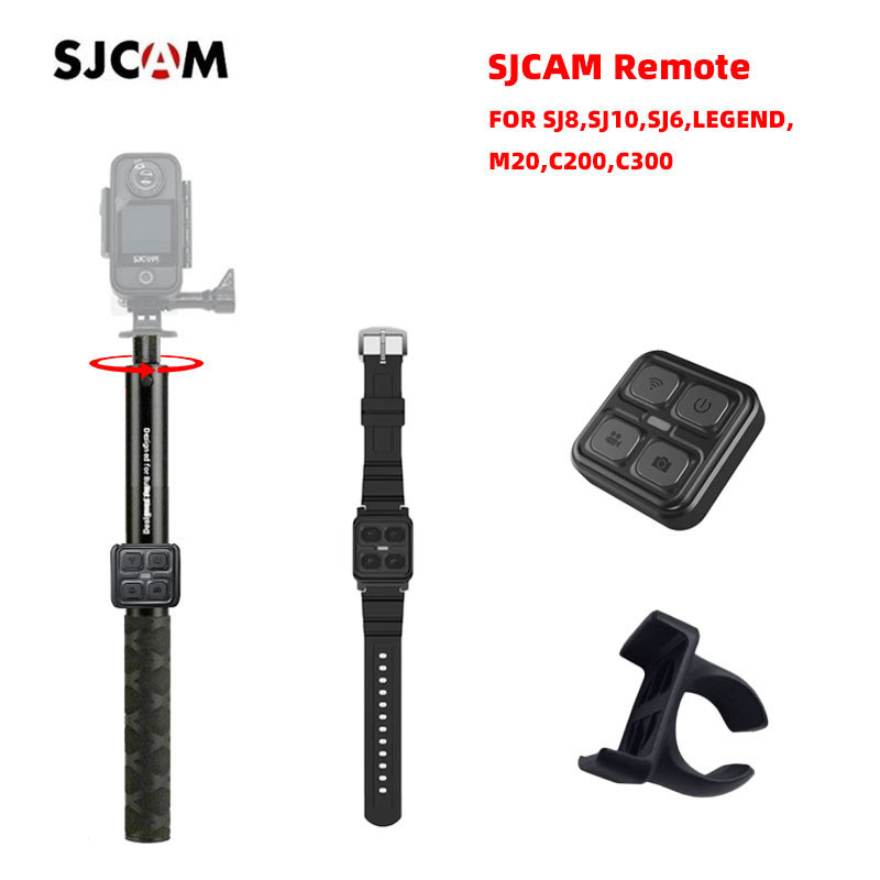 SJCAM Remote Control WiFi Watch/Wrist Band Remote Battery Selfie Sticks ...