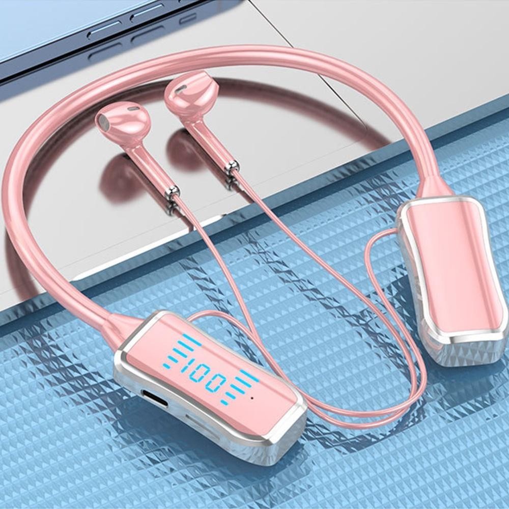 Bluetooth Earphones Wireless Headphones Magnetic Sport Neckband Neck ...
