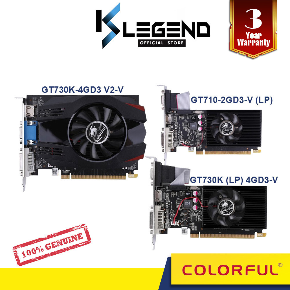 Colorful Geforce GT710/GT730/GT730LP Graphic Card | Shopee Malaysia