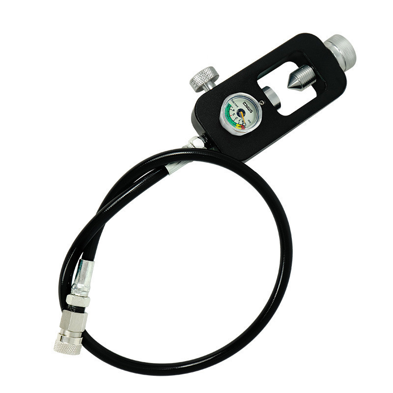 Submarine Oxygen Cylinder Inflation Valve Scuba Respirator Converter ...