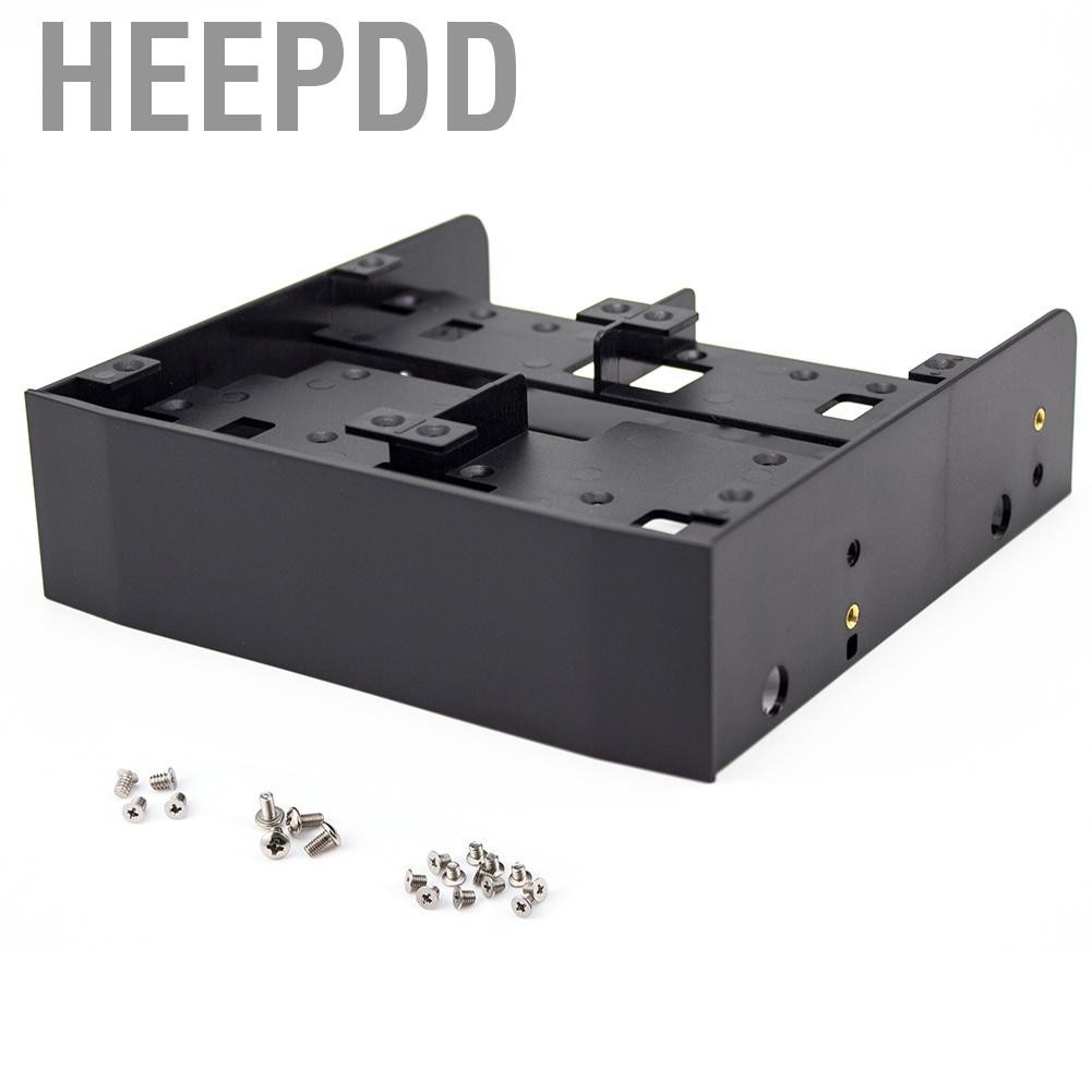 HEEPDD 2.5 3.5 Bay Hard Disk Drive HDD to 5.25 Floppy Mounting Bracket ...