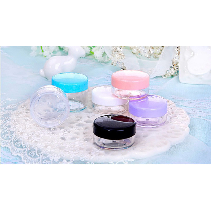 Ocean_5g 10g 15g 20g Cosmetic Container Round Shape Cream Small ...