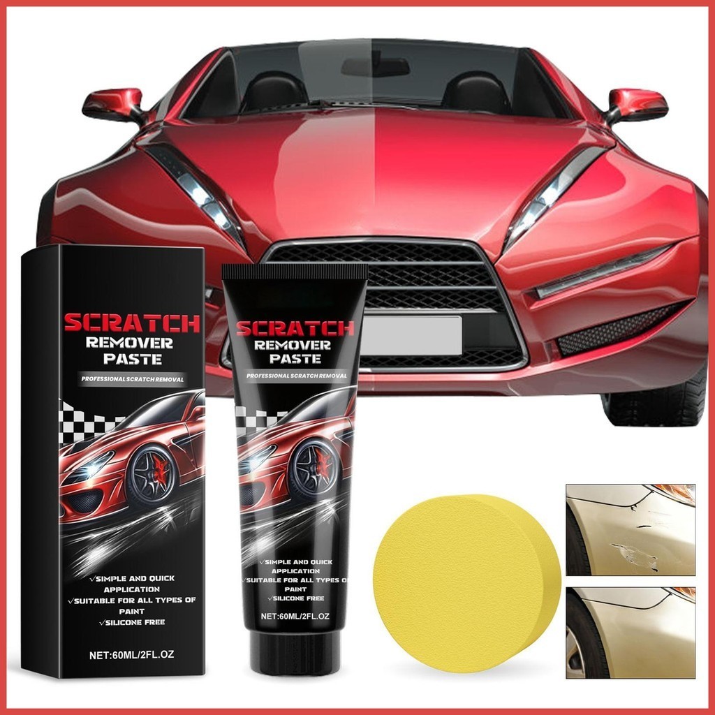 Scratch Repair Wax for Car 60ml Auto Polish & Paint Restorer ...