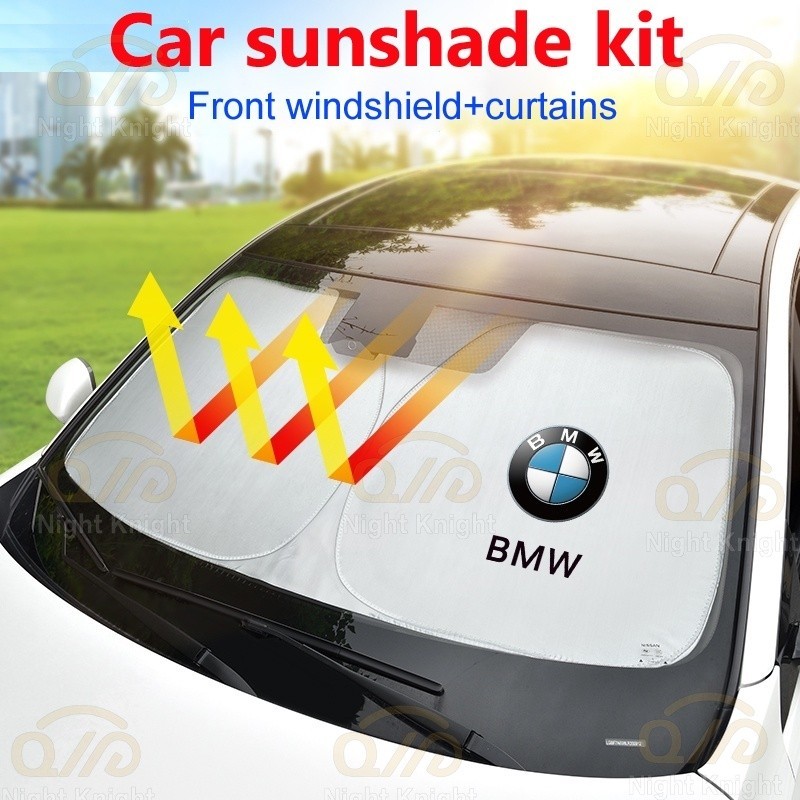Car Window Sun Shade Windshield Visor Car Accessories For BMW E46 E90 E60 E39 F30 E36 F10 F20 ...