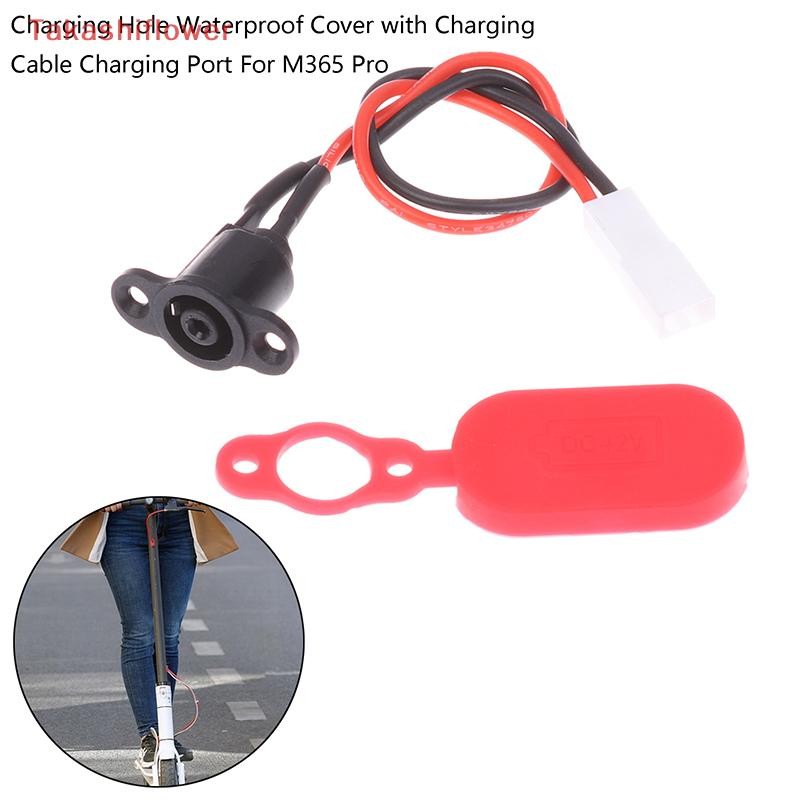 (Takashiflower) Charging Hole Waterproof Cover With Charging Cable ...