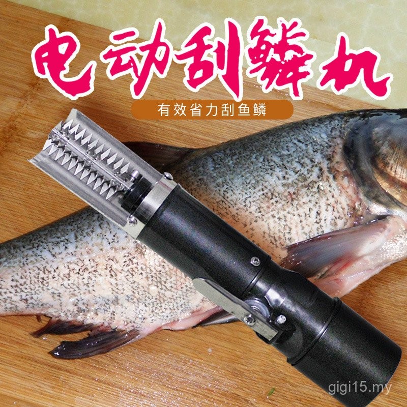 Fully Automatic Fish Scale Planer Commercial Wireless Electric Fish ...