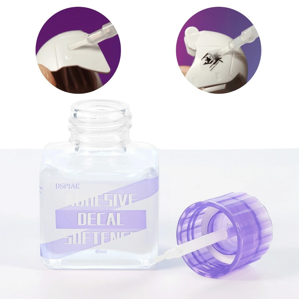 DSPIAE Decal Softener ETC-03 ETC-04 Adhesive Decal Softener for Gundam ...