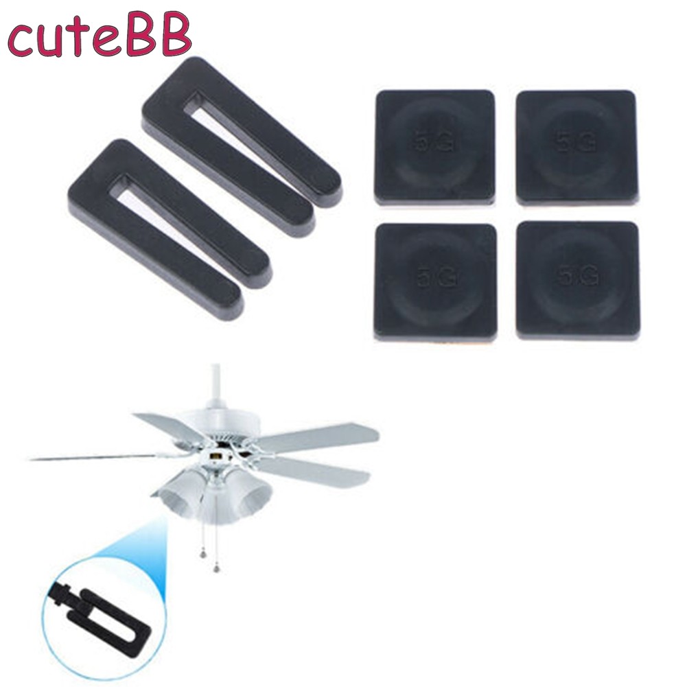 ⭐CuteBB⭐2Sets Ceiling Fan Blade Balancing Kit Balance Clamp 5GM Weight ...