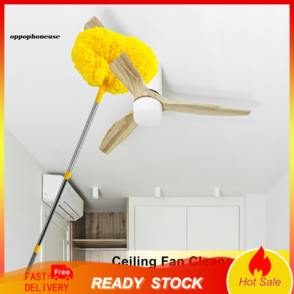 OPPO Hanging Hole Fan Cleaner Extendable Ceiling Fan Cleaning Brush ...
