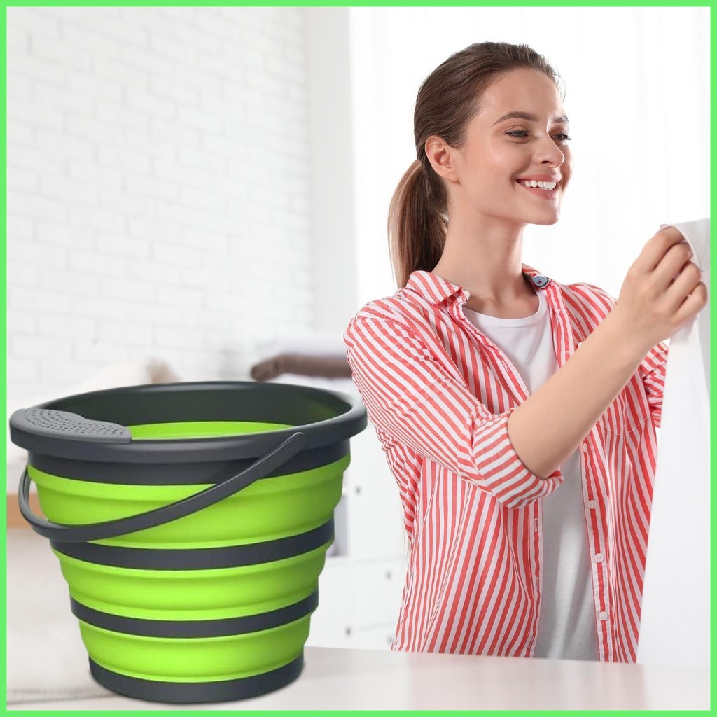 Foldable Bucket Washer Bucket Washing Machine Personal Small Washing ...