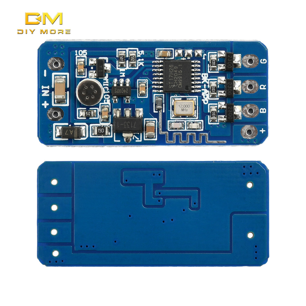 DIYMORE 5V 12V 24V RGB Colorful Flashing Module LED Strip Light ...