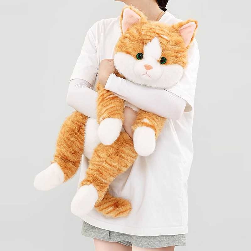 Hug Baby Genuine Cute Simulation Cat Plush Doll Children Accompanying ...