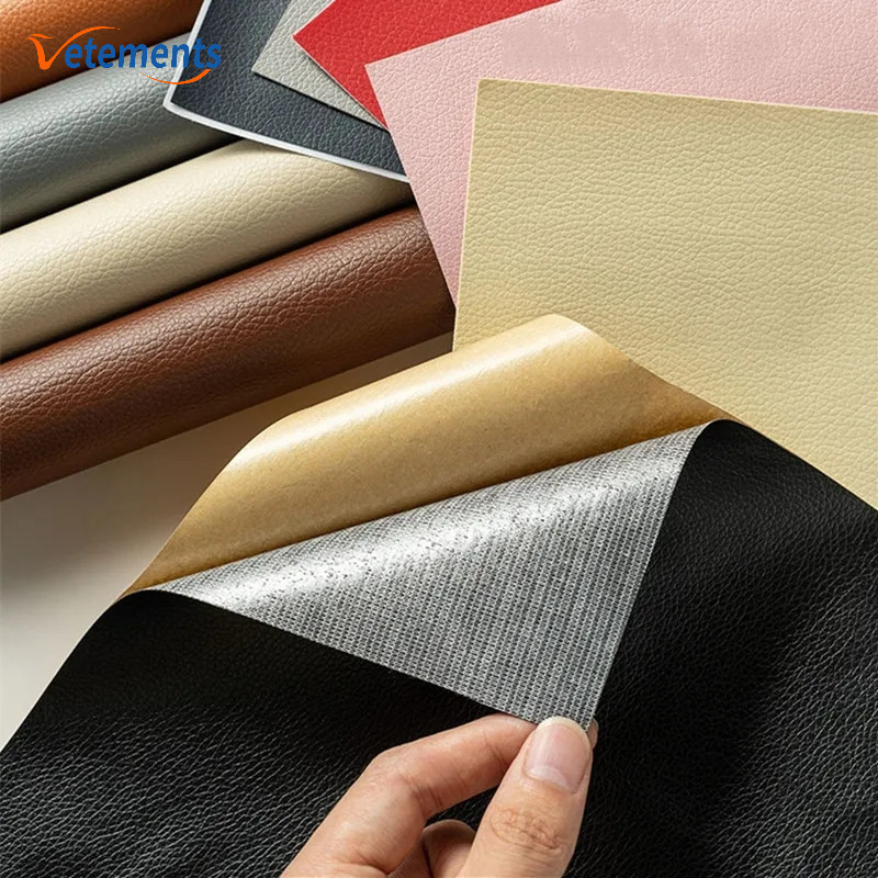 Self Adhesive PU Leather Sticker For Sofa Repair Furniture Table Chair ...
