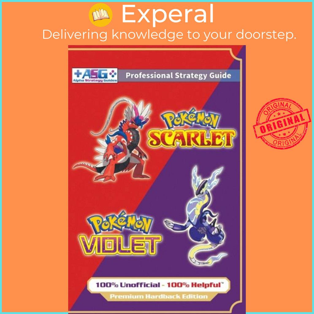[English - 100% Original] - Pokemon Scarlet and Violet Strategy Guide B ...