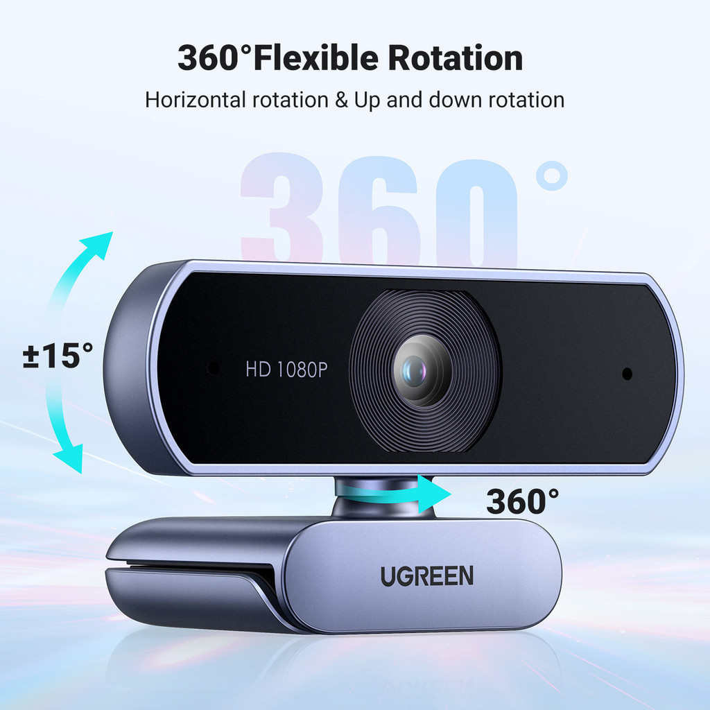 UGREEN 1080P Webcam With Microphone Full HD USB Web Camera 30fps 200W ...